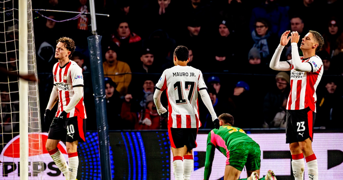 Teleurstelling bij PSV na uitschakeling in Champions League: ‘Andere ...