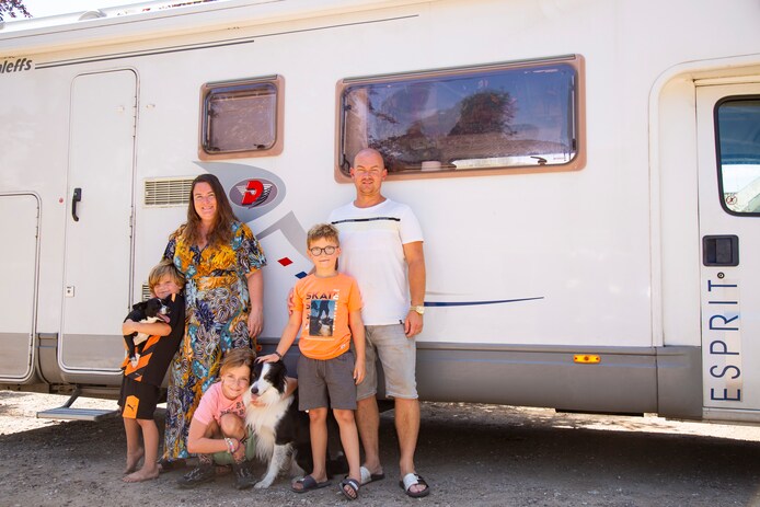 Na buitenlandse reis pendelt de familie Beumer nu met de camper in de ...