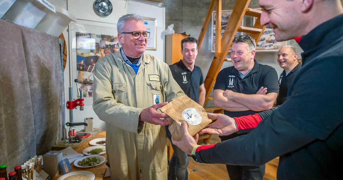 Molen De Lelie viert 25-jarig jubileum met Leurs Jot biertje, gebrouwen ...