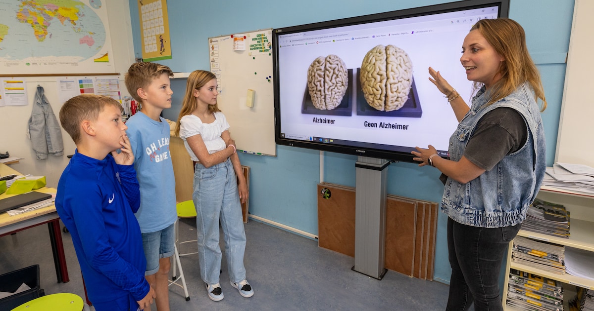 Hoe ga je om met iemand met dementie? Deze kinderen kregen er les in ...