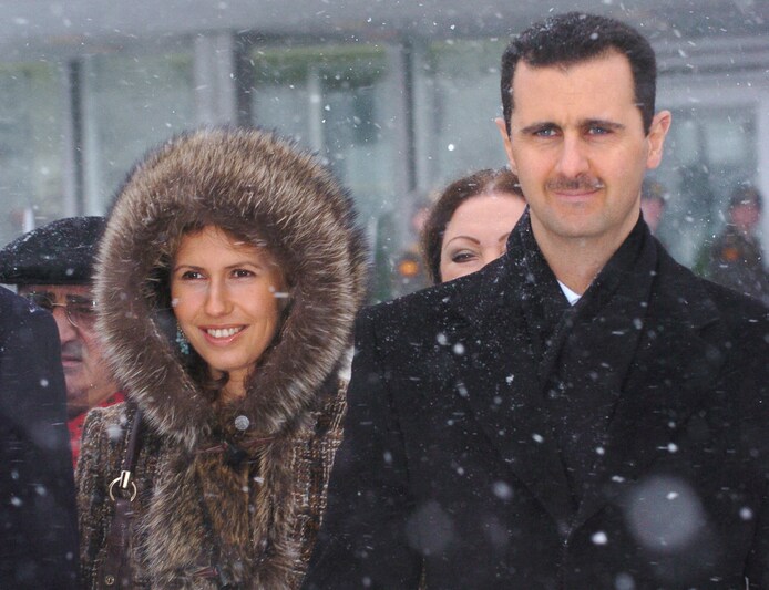 Het dubbelleven van Asma al-Assad, een first lady die nergens meer ...