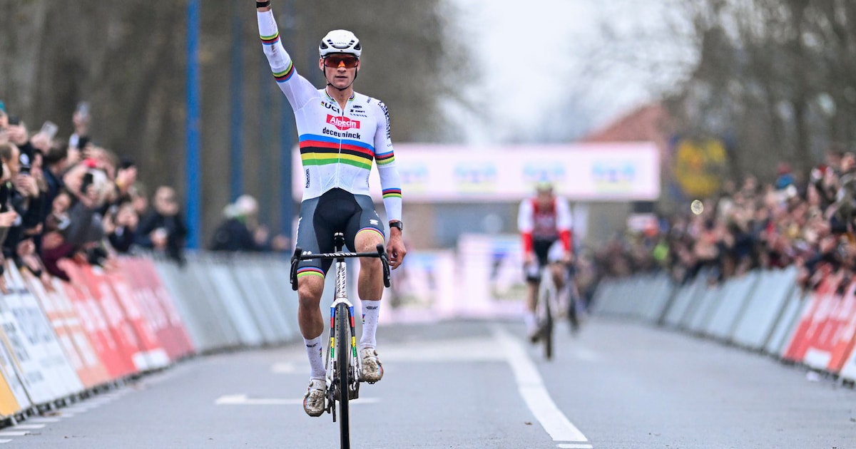 Mathieu van der Poel en Lucinda Brand laten concurrentie kansloos in ...