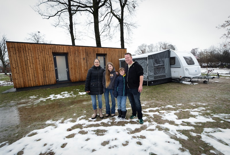 Winterkampeer­ders niet te stoppen door de vrieskou: ‘Er bestaat geen ...