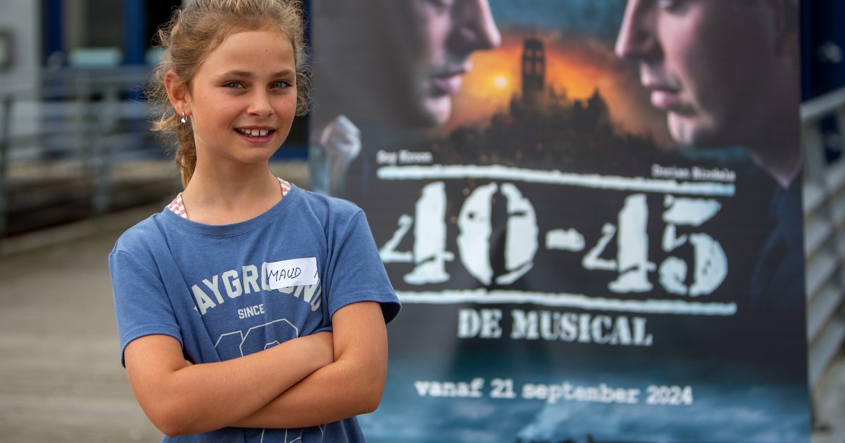 Westervoortse Maud doet mee in ‘40-45, de musical’ van Studio 100 ...