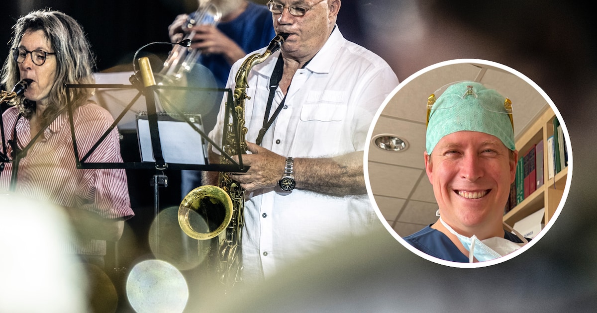 Saxofonist Wil valt kort voor concert neer, hij overleeft aneurysma ...