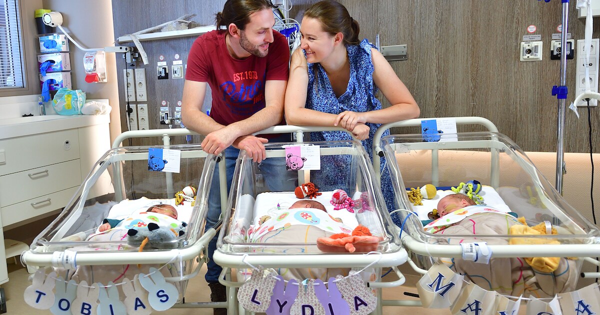 Onverwachts een drieling: ‘Hoe we dit gaan doen weten we niet, maar het ...