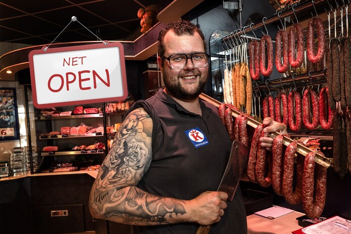 Jeremy (30) opent een slagerij in een tijd waarin vlees eten ter ...