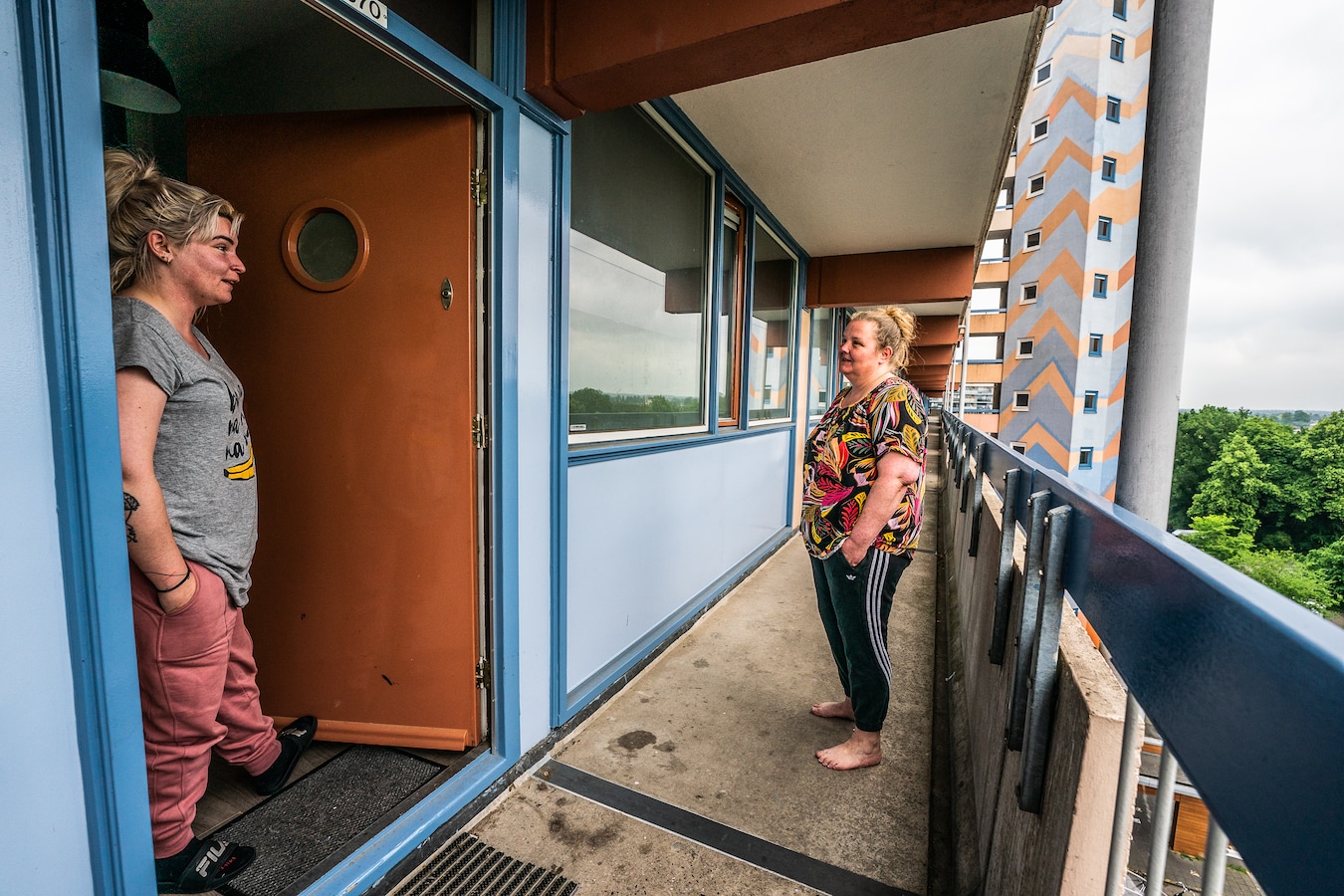Wéér gaat het mis. Deze flat is toneel van hartverscheurende incidenten ...