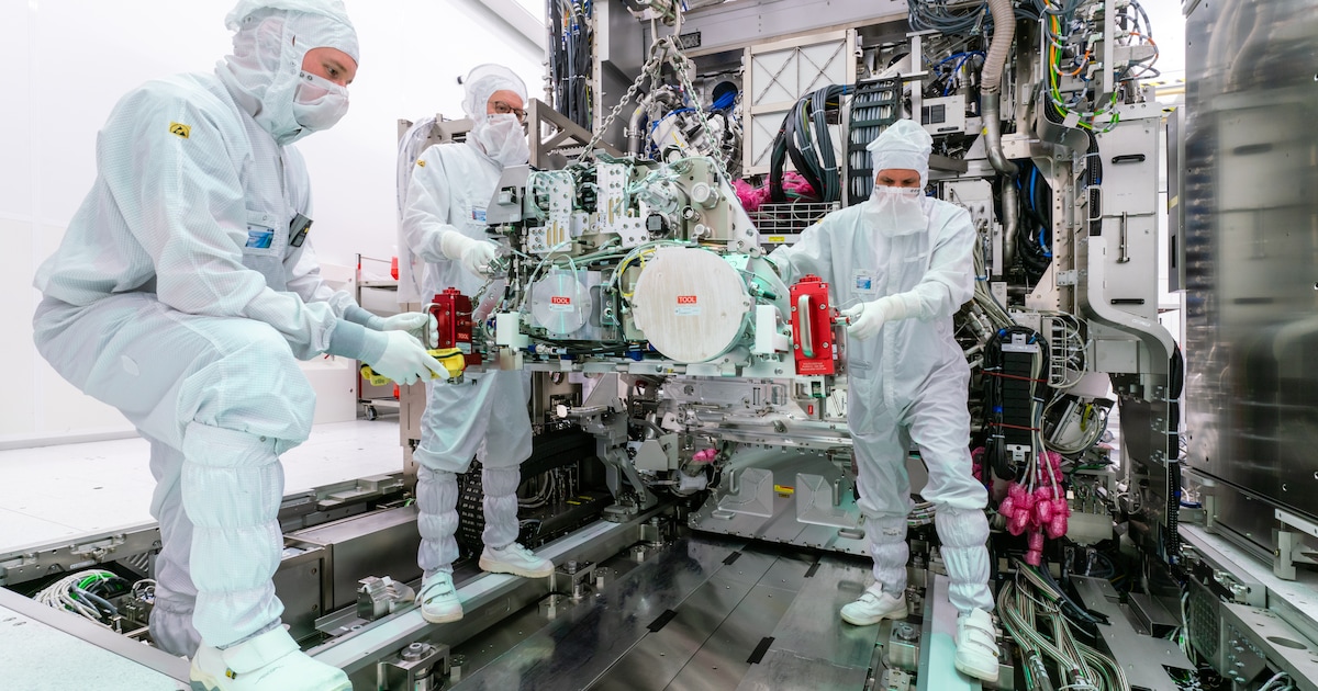 ASML flink hoger op beurs na presenteren kwartaalcijfers | Eindhoven | De Gelderlander.nl