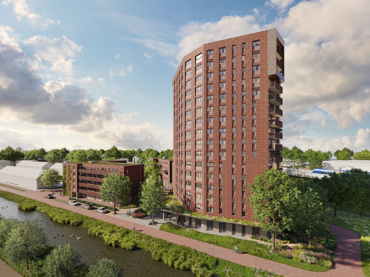 Groen licht voor toren van 15 verdiepingen in Arnhem-Zuid; bouw begint ...