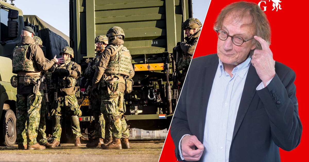 Ik zei de vermoeide militair dat ik tegen het doodschieten van mensen ...