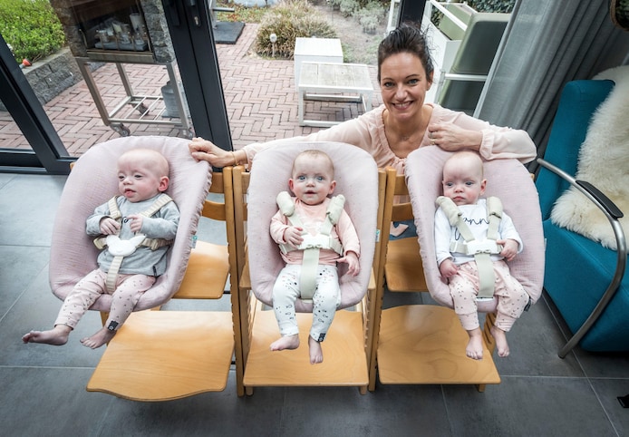 Sientje beviel van drieling in Radboudumc: ‘Twintig man in de ok en ze ...