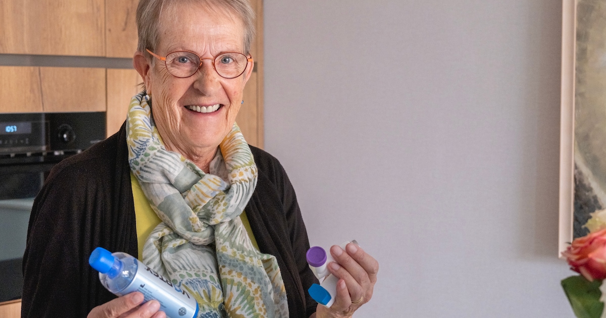 Door dit medicijn heeft Olga (75) geen last meer van astma: ‘Ik heb ...