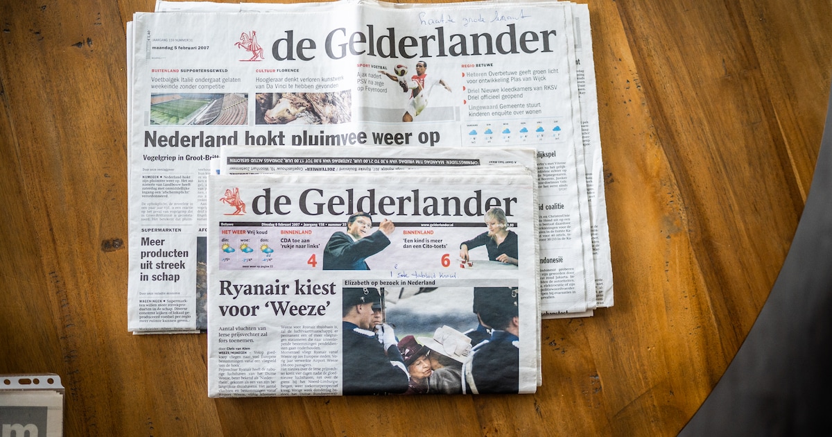 Klein geluk aan de keukentafel: over de ochtend dat ‘de Gelderlander ...