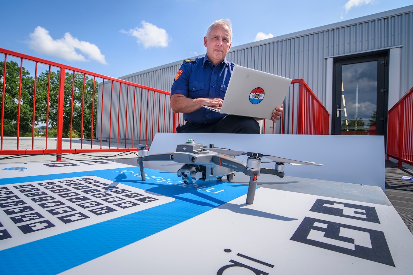 Landelijke primeur voor Brandweer Twente: automatische drone vliegt ...