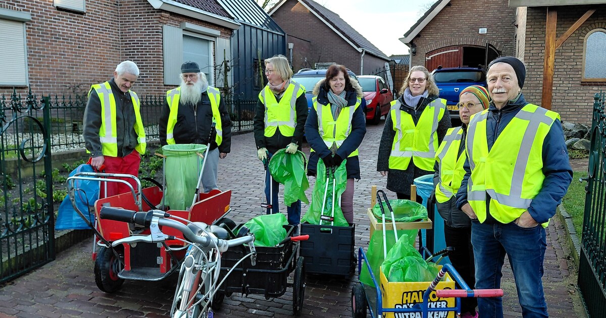 Afvalbrigade in Dreumel weer in actie en drie jubilarissen bij ...