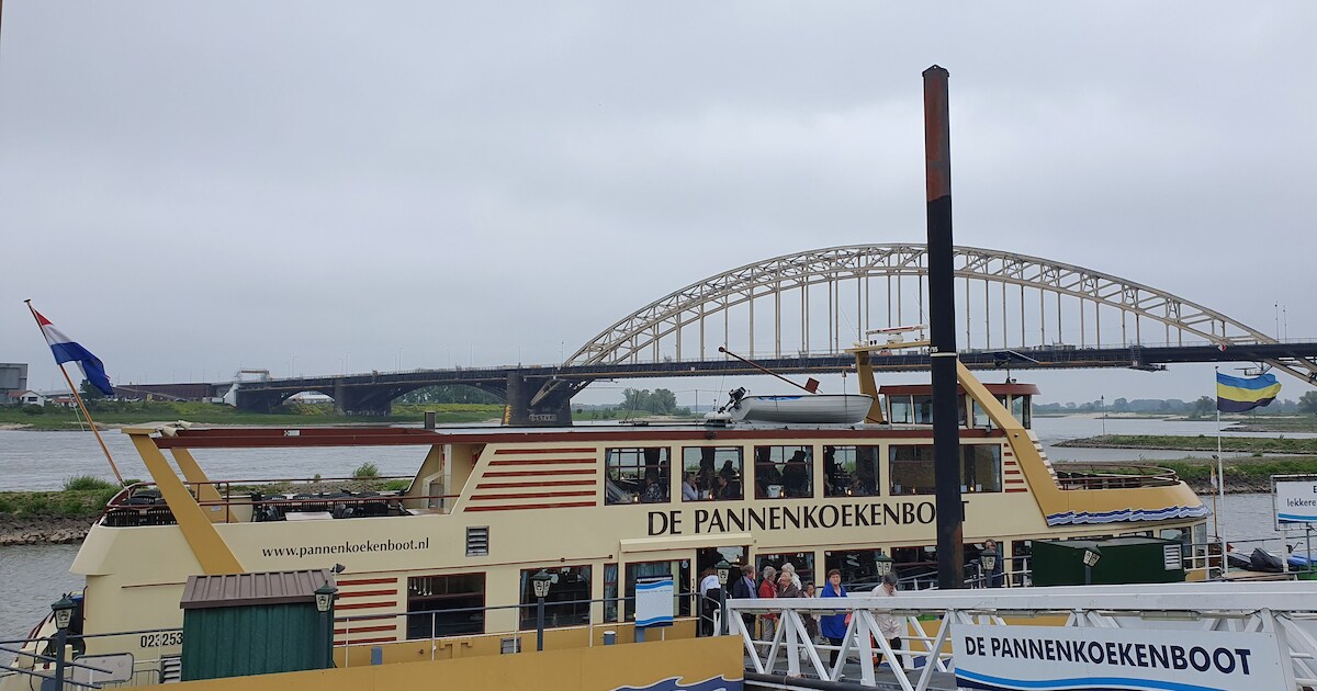 Pannenkoekenboot keert terug uit Rotterdam: ‘Prima omzet gedraaid maar ...
