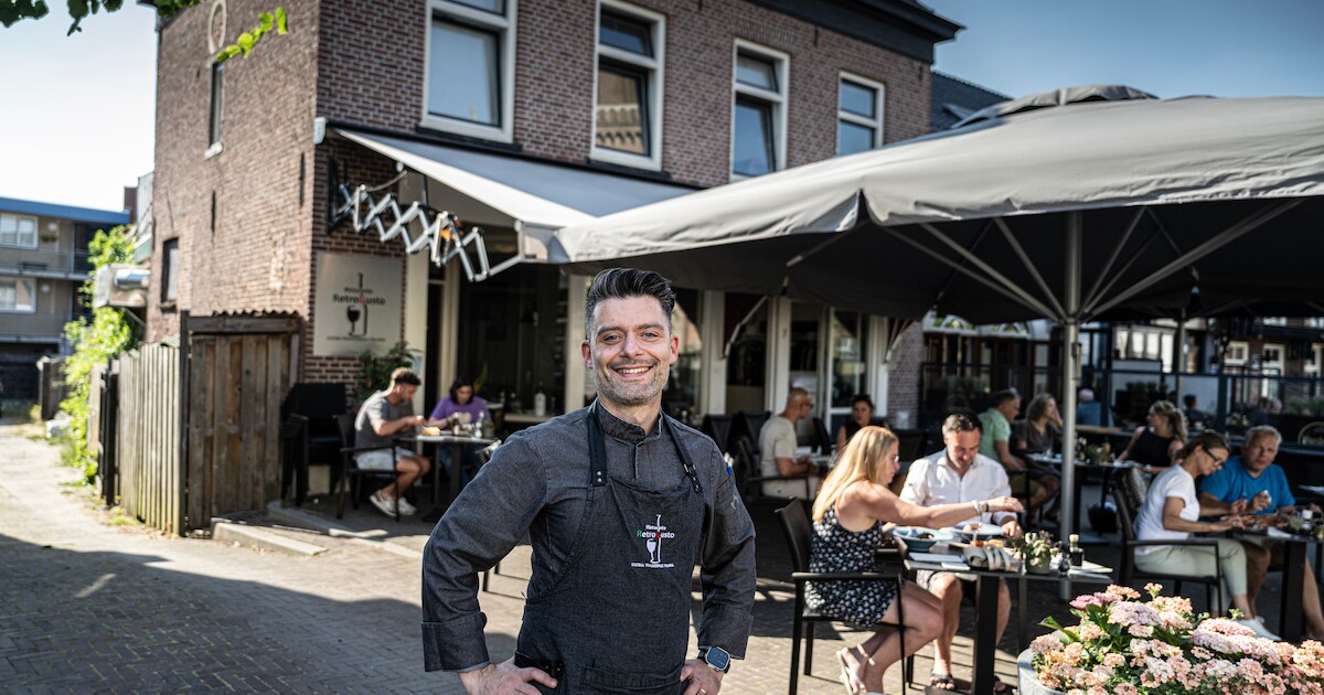 Chef-kok Angelo én zijn vrouw, allebei met een eigen Italiaans ...