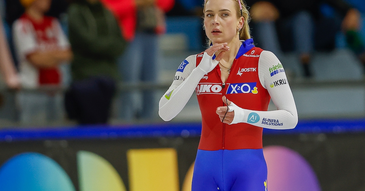Wereldkampioene Joy Beune meldt zich wegens ziekte af voor 3000 meter ...