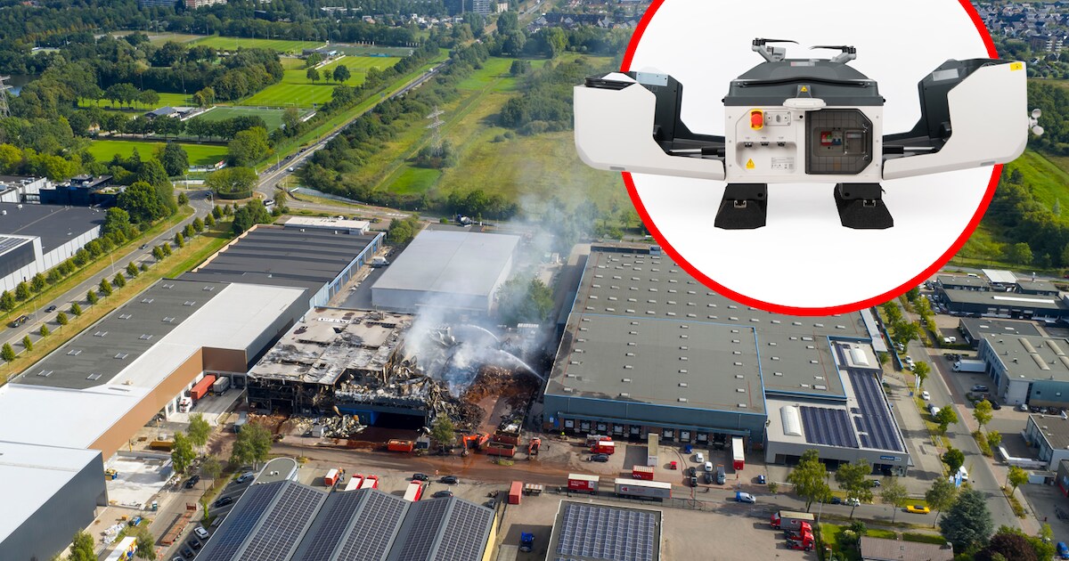 Slimme drones patrouilleren boven bedrijventerreinen: ‘Checkt zelfs de ...