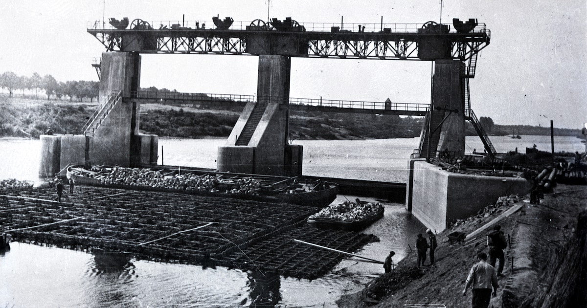 Bij de stuw en sluis van Sambeek gaat het gruwelijk mis | Land van ...
