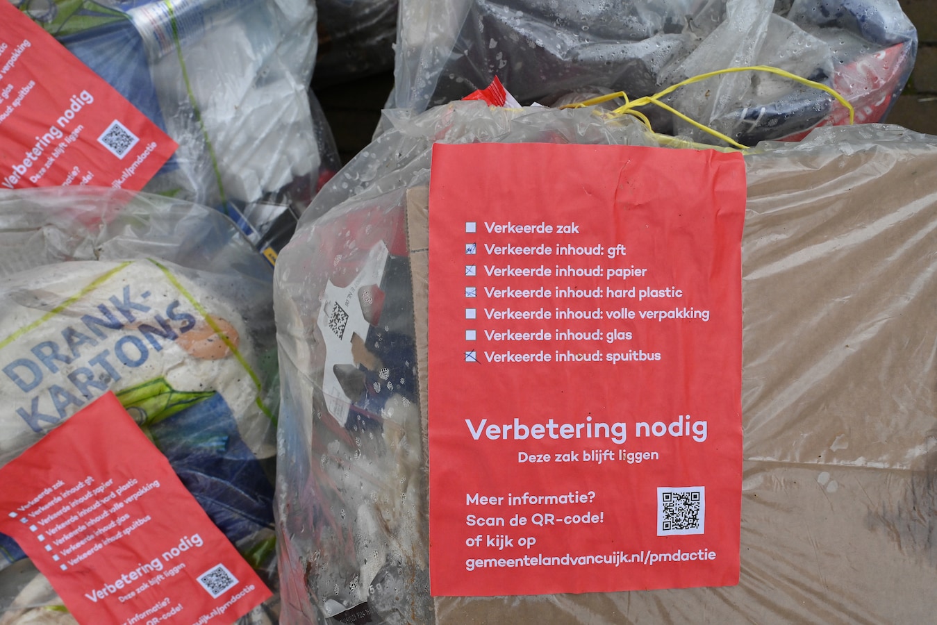 Nieuwe afvalproef in Land van Cuijk: een op de tien voor plastic ...