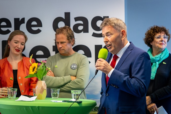 Derk Jan Eppink (64) kan ‘plat praoten’ met Caroline van der Plas en is ...