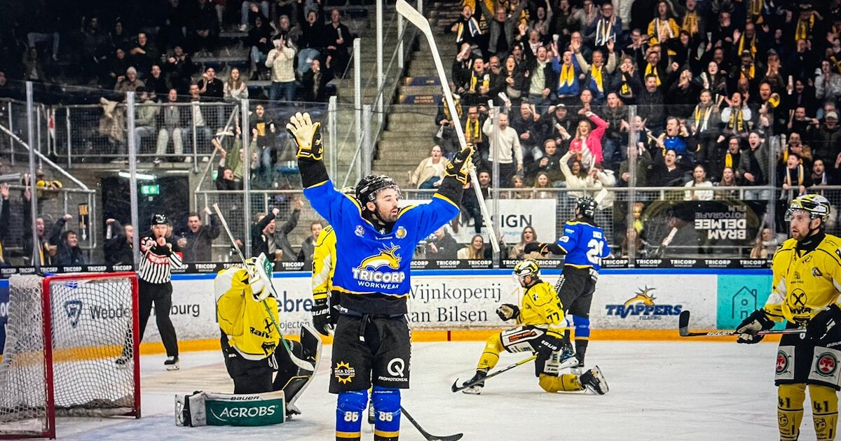 Tilburg Trappers houdt het hoofd erbij, maar er is nog een lange weg te ...