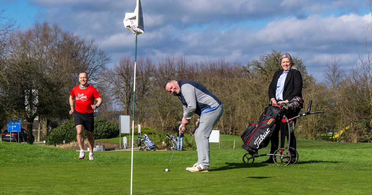 Golfers én hardlopers halen samen geld op voor het goede doel: ‘150 ...