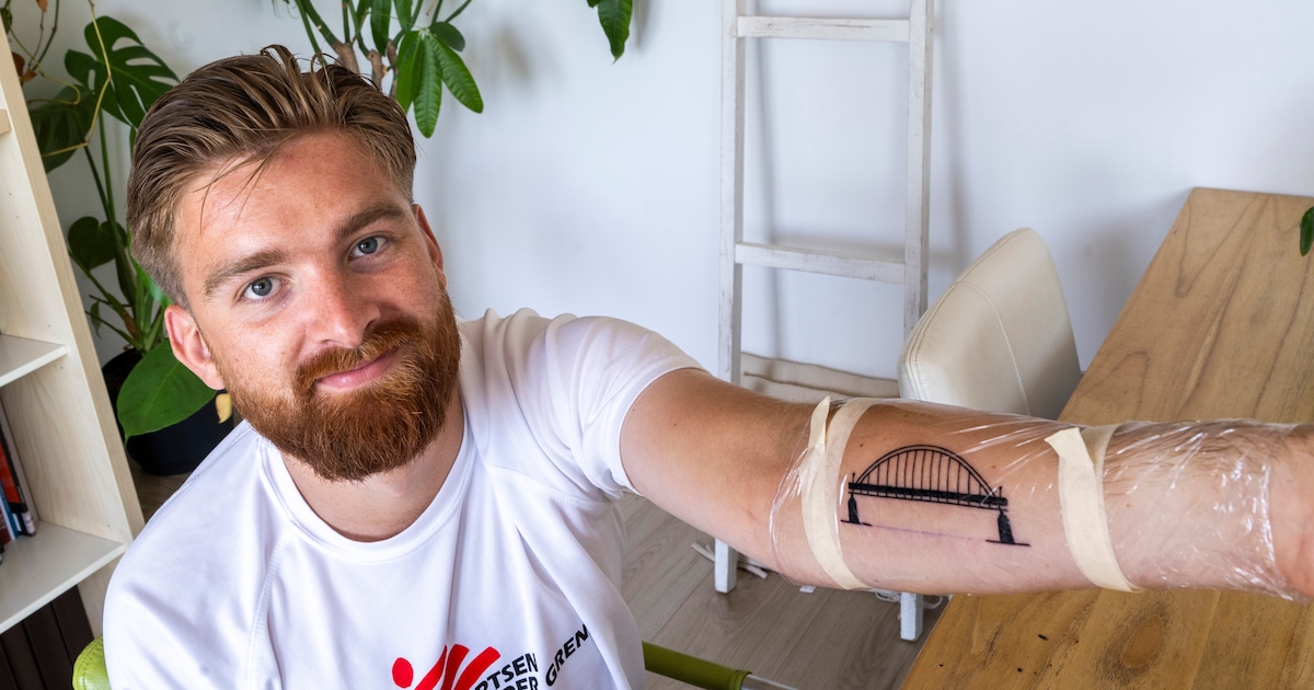 Jasper (26) loopt van België naar Arnhem als eerbetoon aan Market Garden: ‘Ik dacht: als ik hier ...