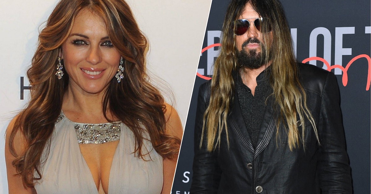 Billy Ray Cyrus en Elizabeth Hurley maken relatie wereldkundig met ...