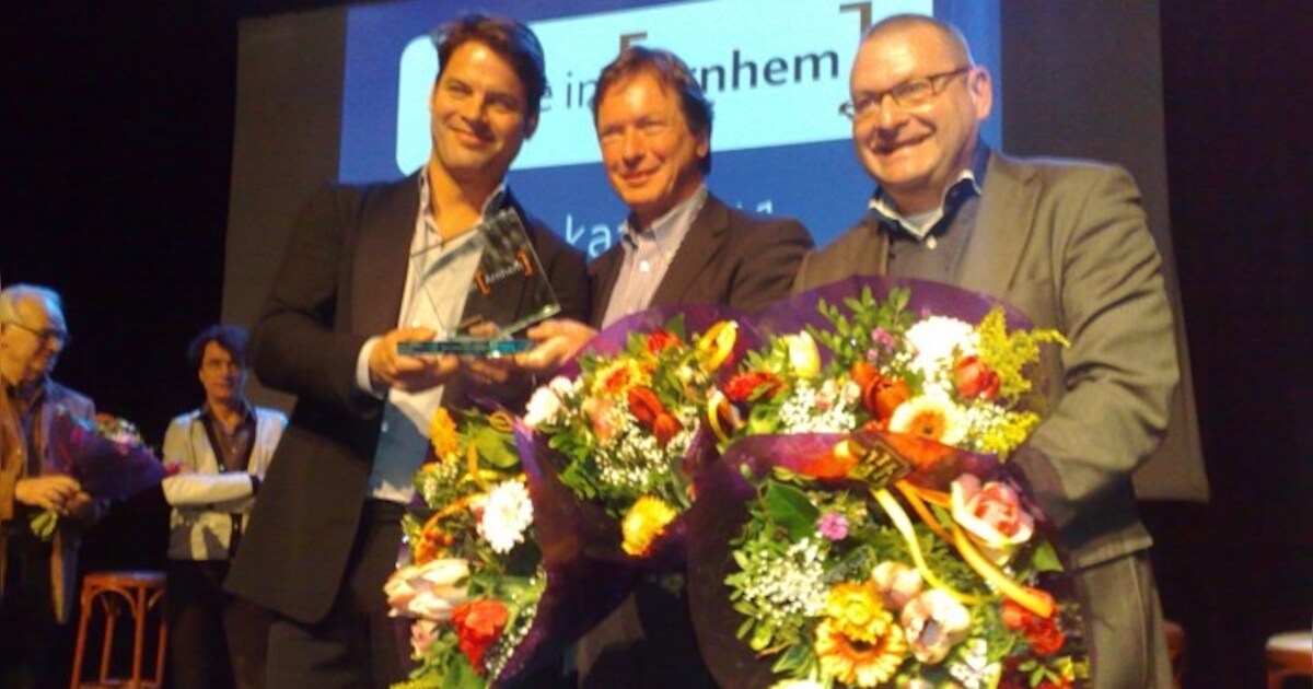 Robert Wittenberg wint Made in Arnhem Bokaal | Arnhem | De Gelderlander.nl