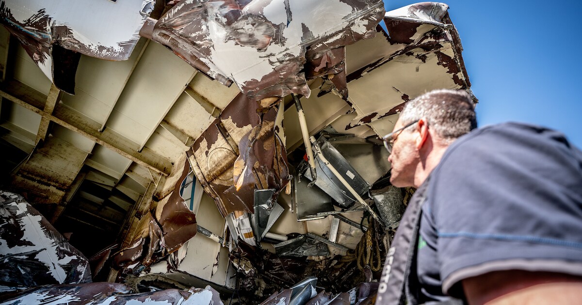 Schipper Jan nog steeds ontdaan na crash met Zonnebloemschip: ‘Ik heb ...