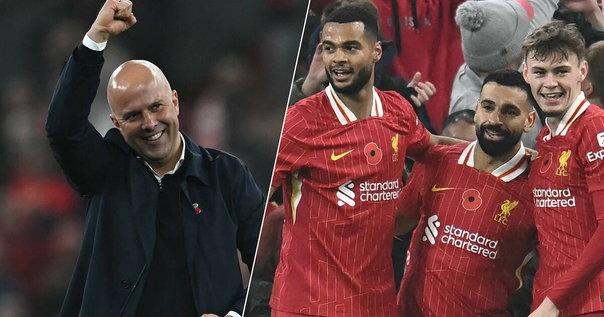 Arne Slot en Liverpool denderen door: koploper vijf punten los na zege ...