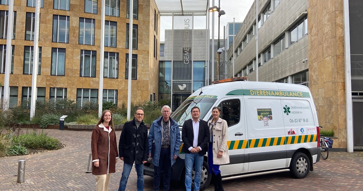 Dierenambulance Nederrijn nog tien jaar actief in Veenendaal | Regio ...