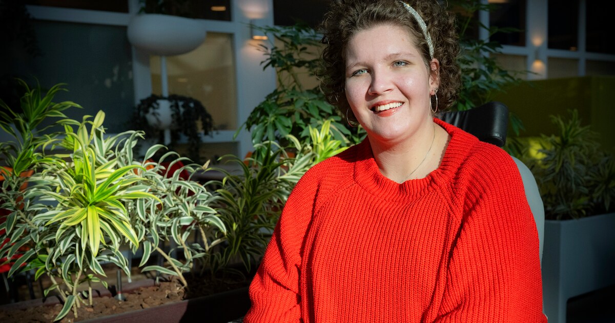 Amber (27) is hersteld maar ‘woont’ al maanden noodgedwongen in het ...