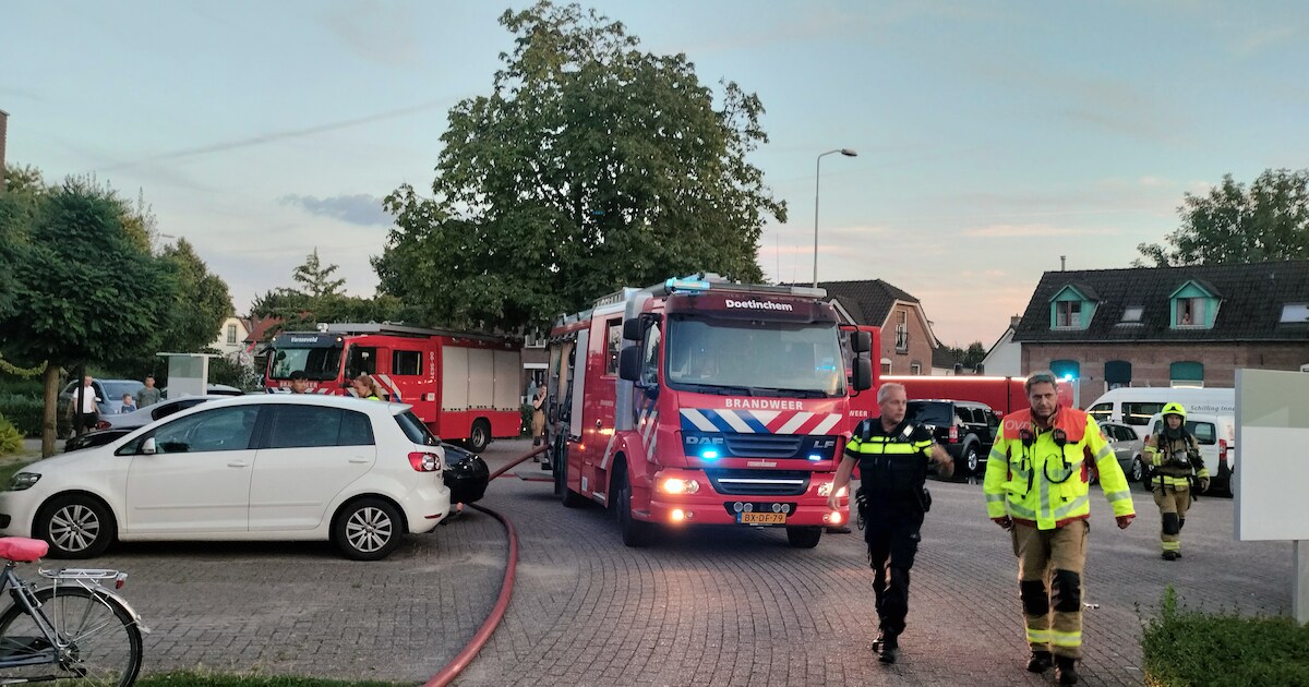 Keukenbrand in opvanglocatie vluchtelingen aan Rijksweg in Gaanderen ...