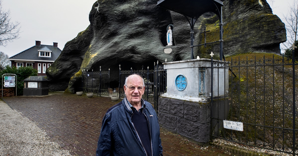 Piet bouwde ingestorte grot weer mee op: ‘Deed het naast mijn baan als ...