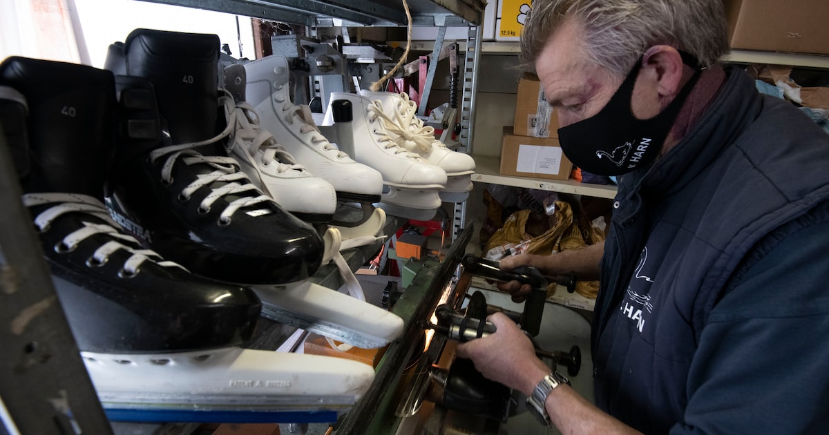 Koning Winter in aantocht, schaatsenslijpers zetten zich schrap ...