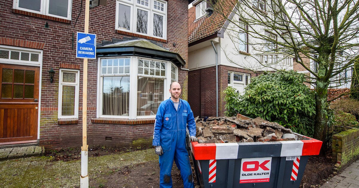 Klussen met een kater: bewoner is afvaldump beu en plaatst ...