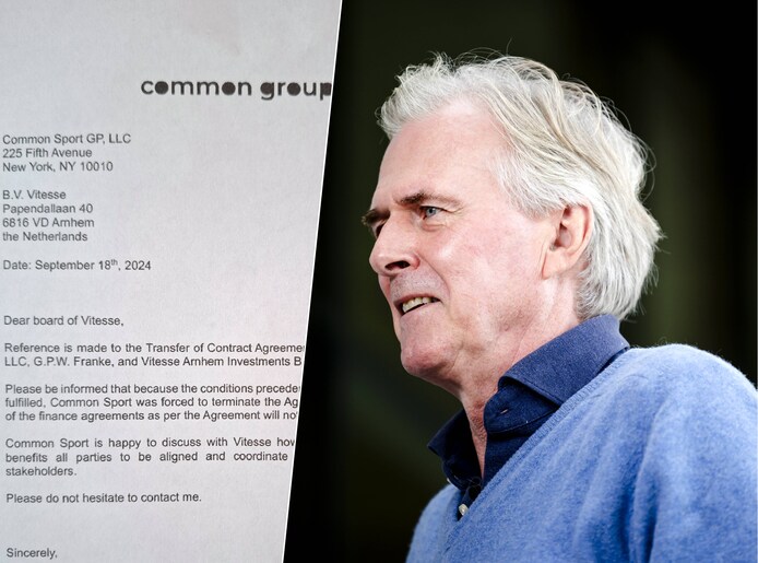 Gelekte brief Parry zorgt voor onrust bij Vitesse: ‘Bespelen publieke ...