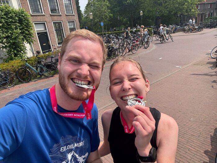 Bekijk hier de mooiste foto’s van lopers van de Amersfoortse marathon ...