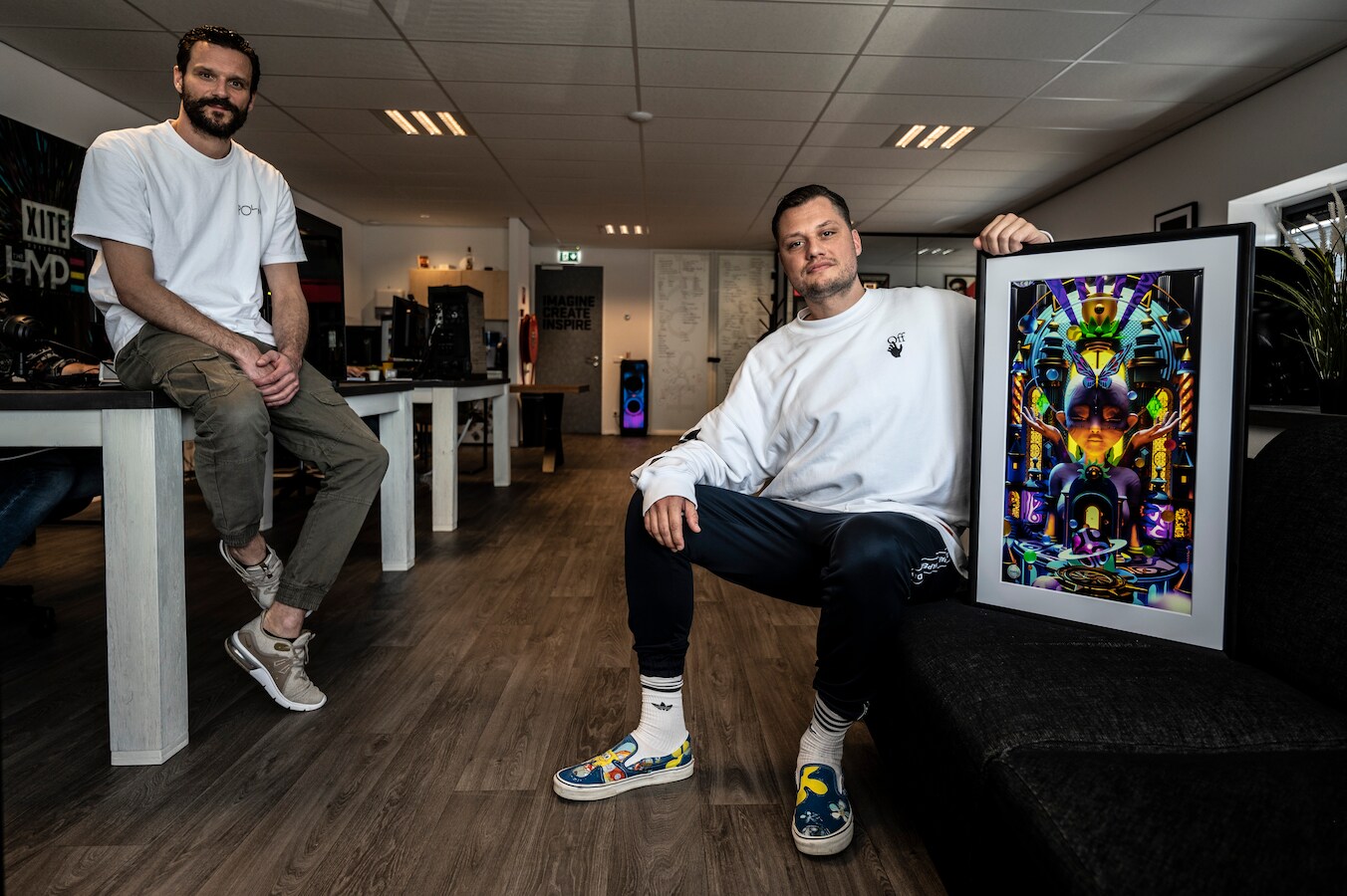 Digitale kunst van Nijmegenaar hangt op Times Square in New York | Foto | gelderlander.nl