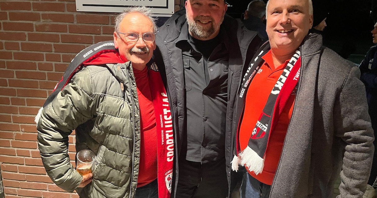 De Treffers speelt een derby, dus rijdt de Vlaamse Peter (58) bijna ...