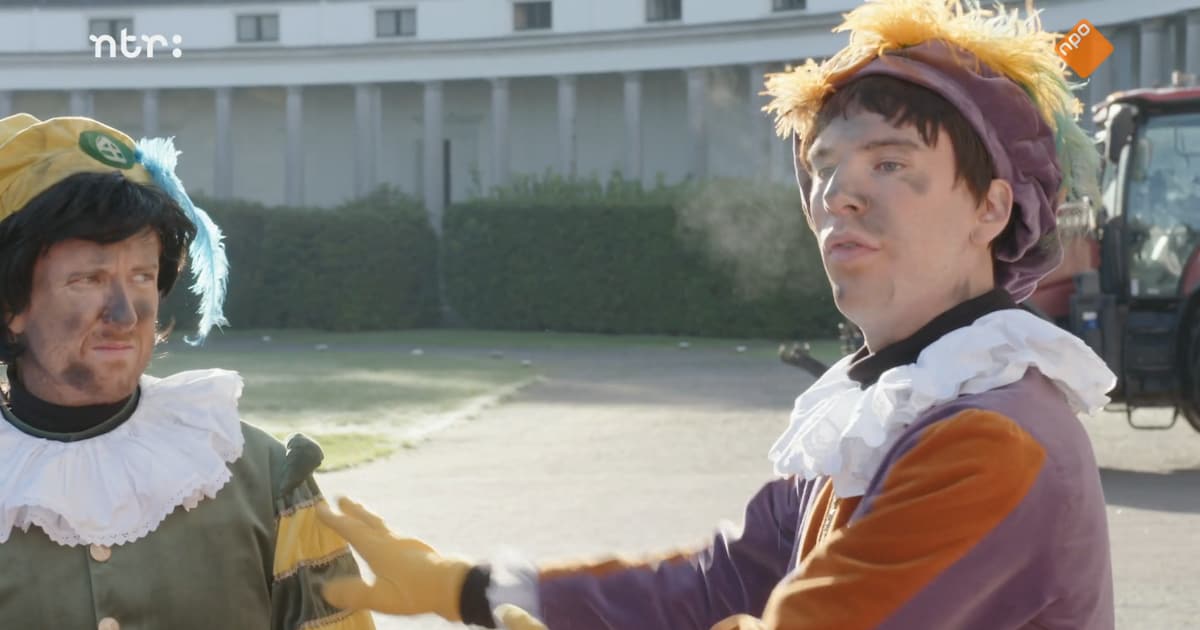 Omgekeerde vlag en trekker duiken op in het Sinterklaasjournaal | Show ...