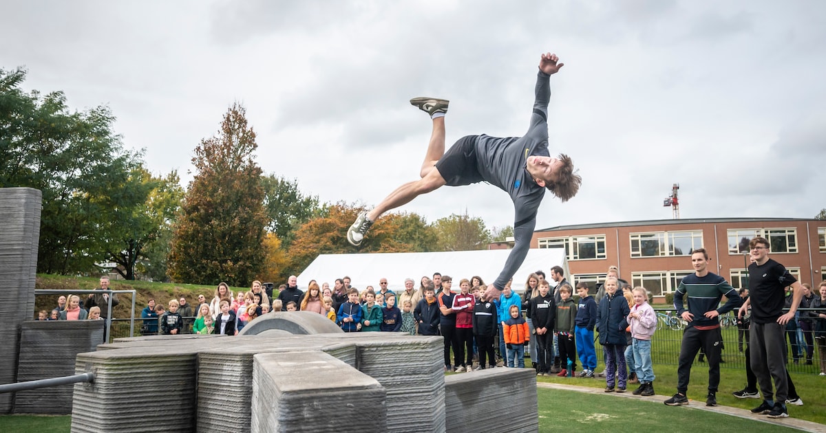 Rennen, springen, vliegen, duiken, vallen, opstaan en weer dóórgaan in ...