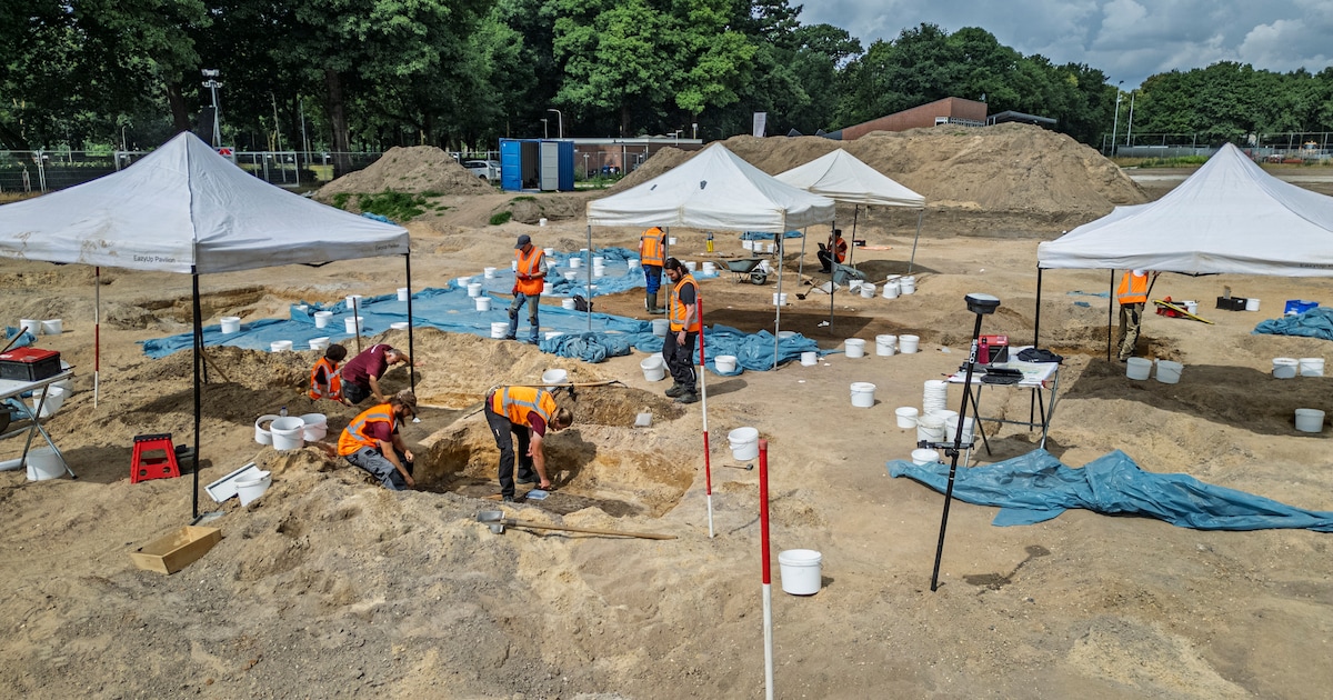 Uniek grafveld ontdekt onder sportvelden SV Hatert: Winkelsteeg was al ...