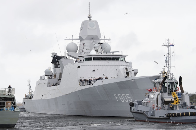 Marinemissie gaat door, Nederlands fregat moet wel rekening houden met ...