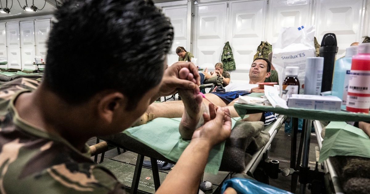 Rode Kruis verzorgt Vierdaagse-wandelaars in Zetten | Overbetuwe | De ...