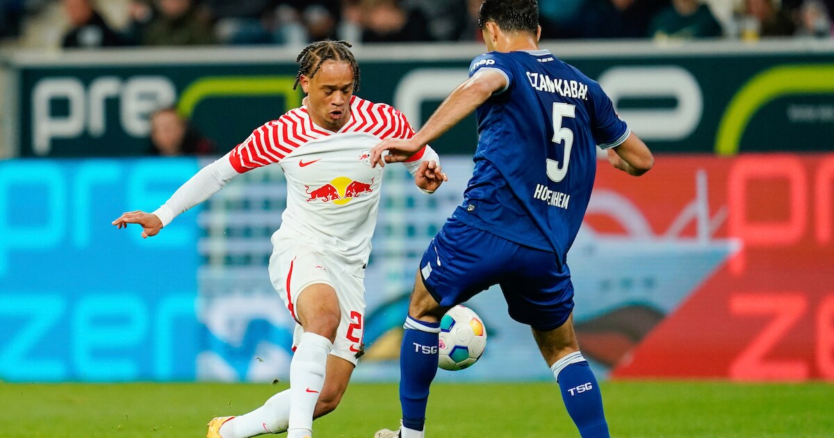 Rode kaart voor Xavi Simons bij RB Leipzig, Joshua Zirkzee speelt ...